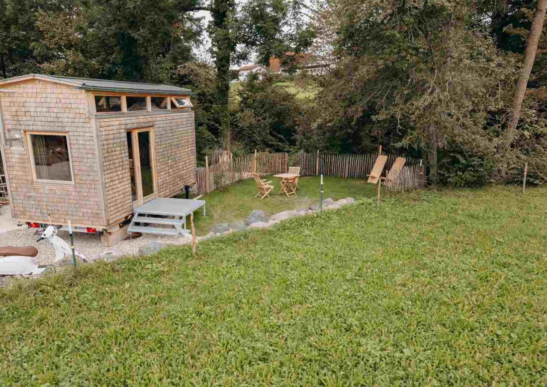 Tiny House "Weidenglück" - Unterkünfte - Ruhezeit - Mächlerhof